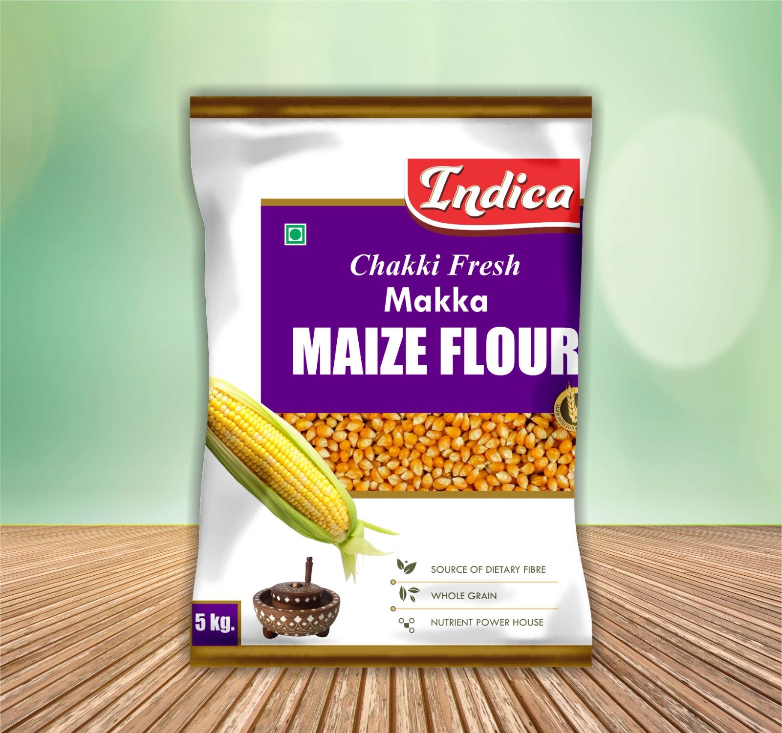 Wheat Flour (Chakki Atta) & Maize Flour (Makka Atta) – Indica Agro
